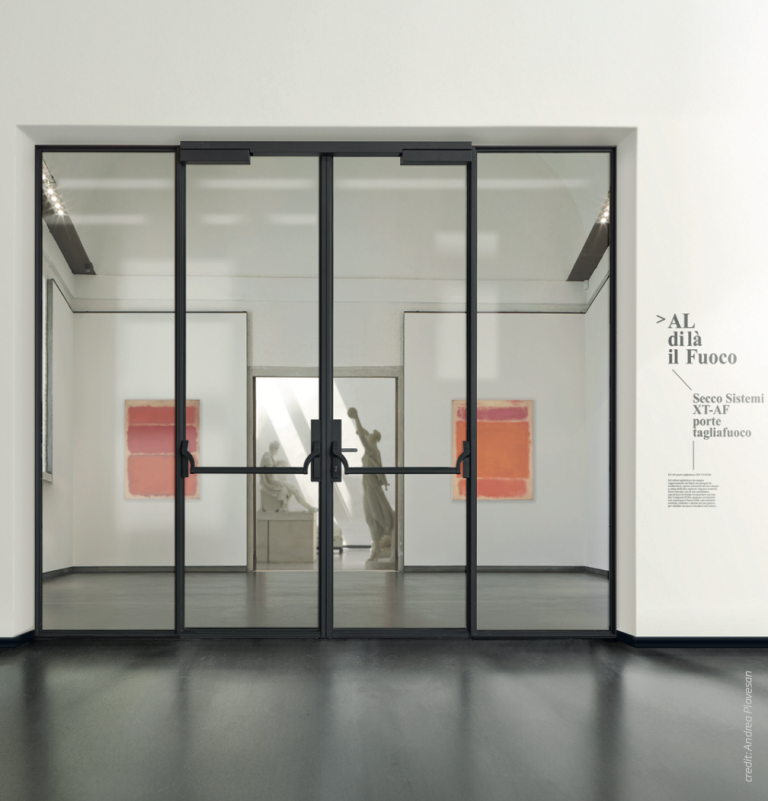 windows and doors with EI60 fire resistance rating - Secco Sistemi